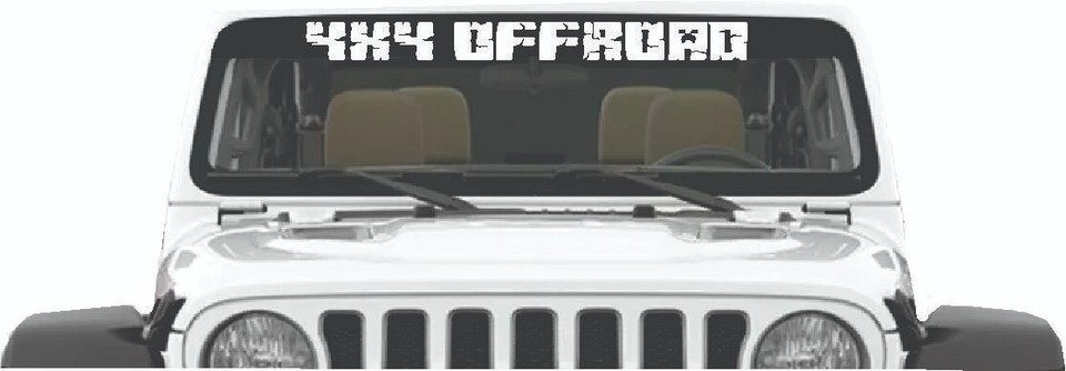 4X4 Offroad Decal Sticker Road Rock Mud Dirty Turbo Diesel Truck ATV ...