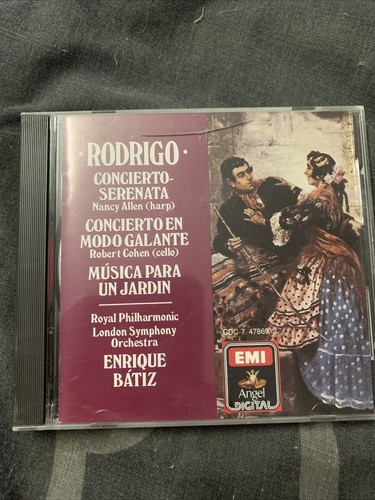 Rodrigo: Concerto-serenata Concierto En Modo GALANTE Nancy Cd(b63/14 ...