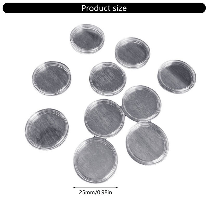 NFC215 Card Case Acrylic Shield Storage Box Enclosures 25mm For Display ...