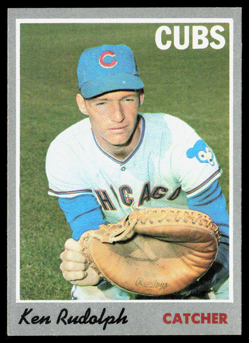 Ken Rudolph 1970 Topps #46 EXMNT Rookie RC | eBay