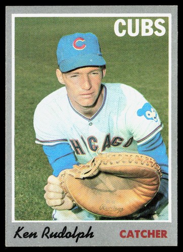 Ken Rudolph 1970 Topps #46 EXMNT Rookie RC | eBay