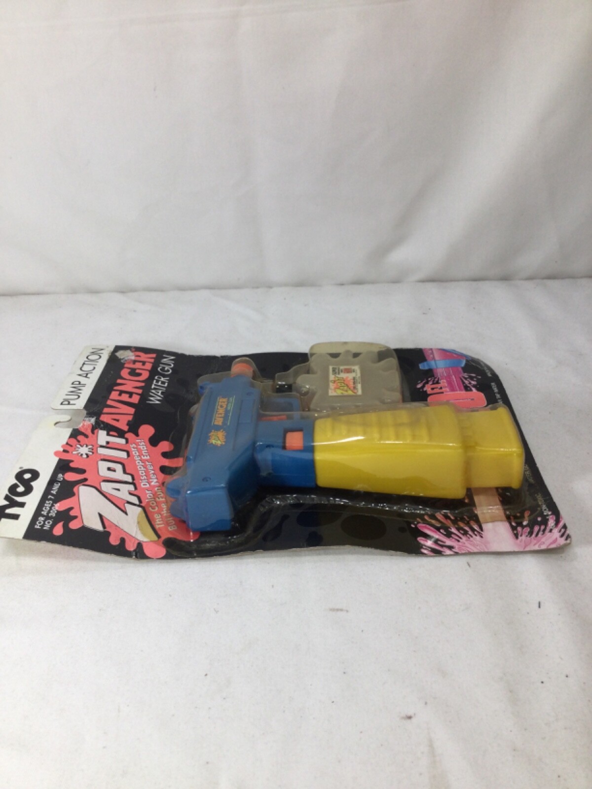1991 Tyco Toys ZAP-IT Avenger Water Gun Sealed MOC New Carded FREESHP ...