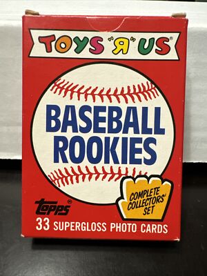 TOPPS 1988 Toy R Us BASEBALL ROOKIES Box Set - 33 Cards | eBay