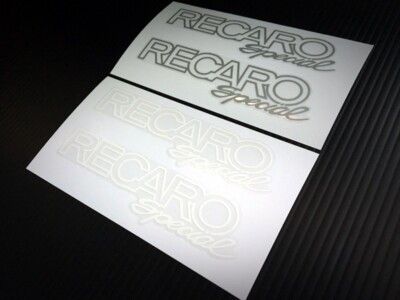 STICKER RECARO Special | eBay