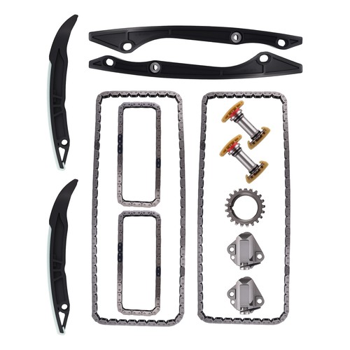 Engine Timing Chain Tensioner Set for Ford F-150 Mustang 5.0L 11-15 ...