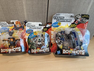 New Hasbro TRANSFORMERS 3 Bot Shots OPTIMUS LAUNCHER 2011, SCOURGE ...