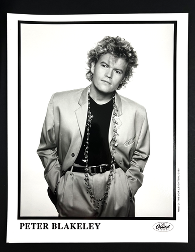 1990 Peter Michael Blakeley Australian Soul Singer Vintage Reprint ...