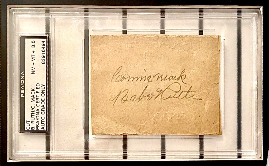 Babe Ruth Autographed Memorabilia | Signed Photo, Jersey, Collectibles ...