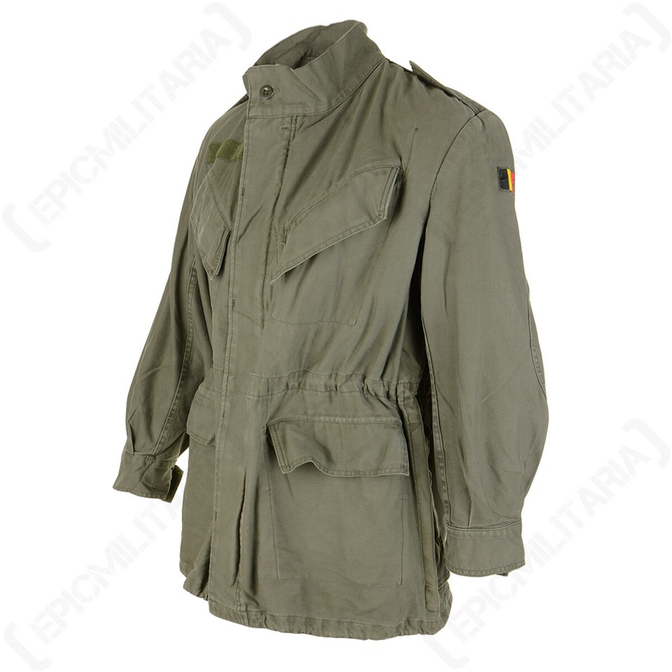Original Belgian Army M88 Field Jacket - Olive Drab - Coat Army Surplus ...