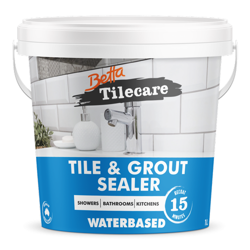 Bondall Betta Tilecare TILE & GROUT SEALER Waterproof Non Slip Clear ...
