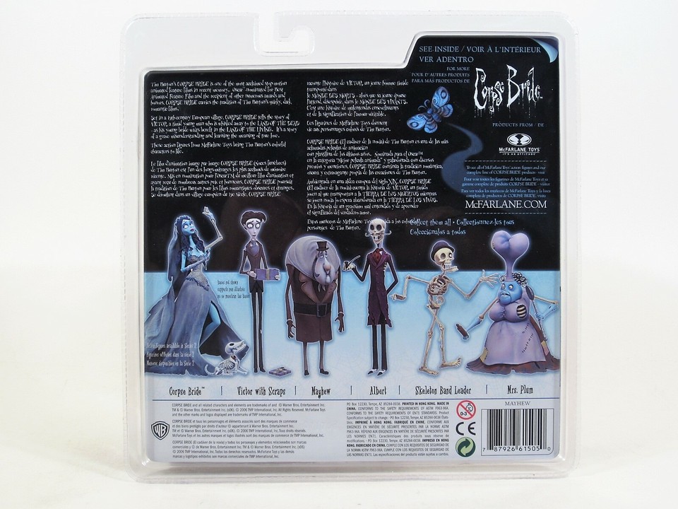 McFarlane Toys Corpse Bride Series 2 MAYHEW 7" figure Tim Burton 2006 ...
