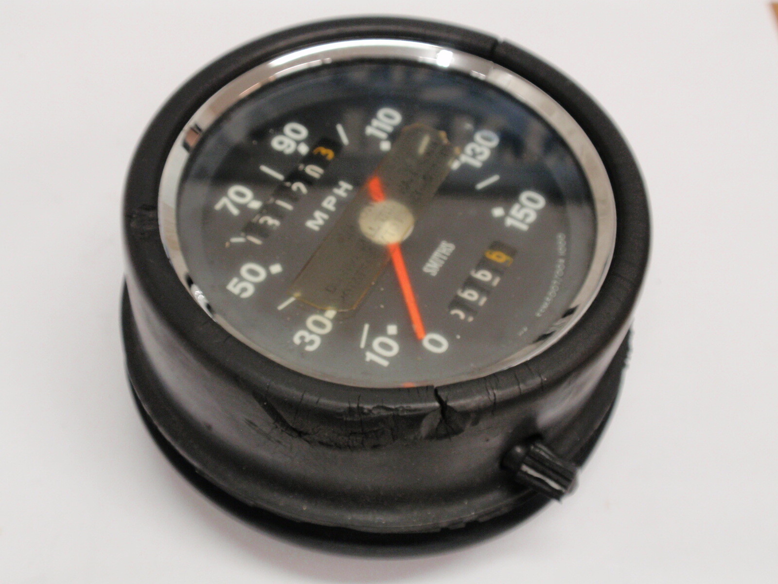 Smiths Triumph BSA British Bike Black Face Speedometer 150mph Ssm5007 ...