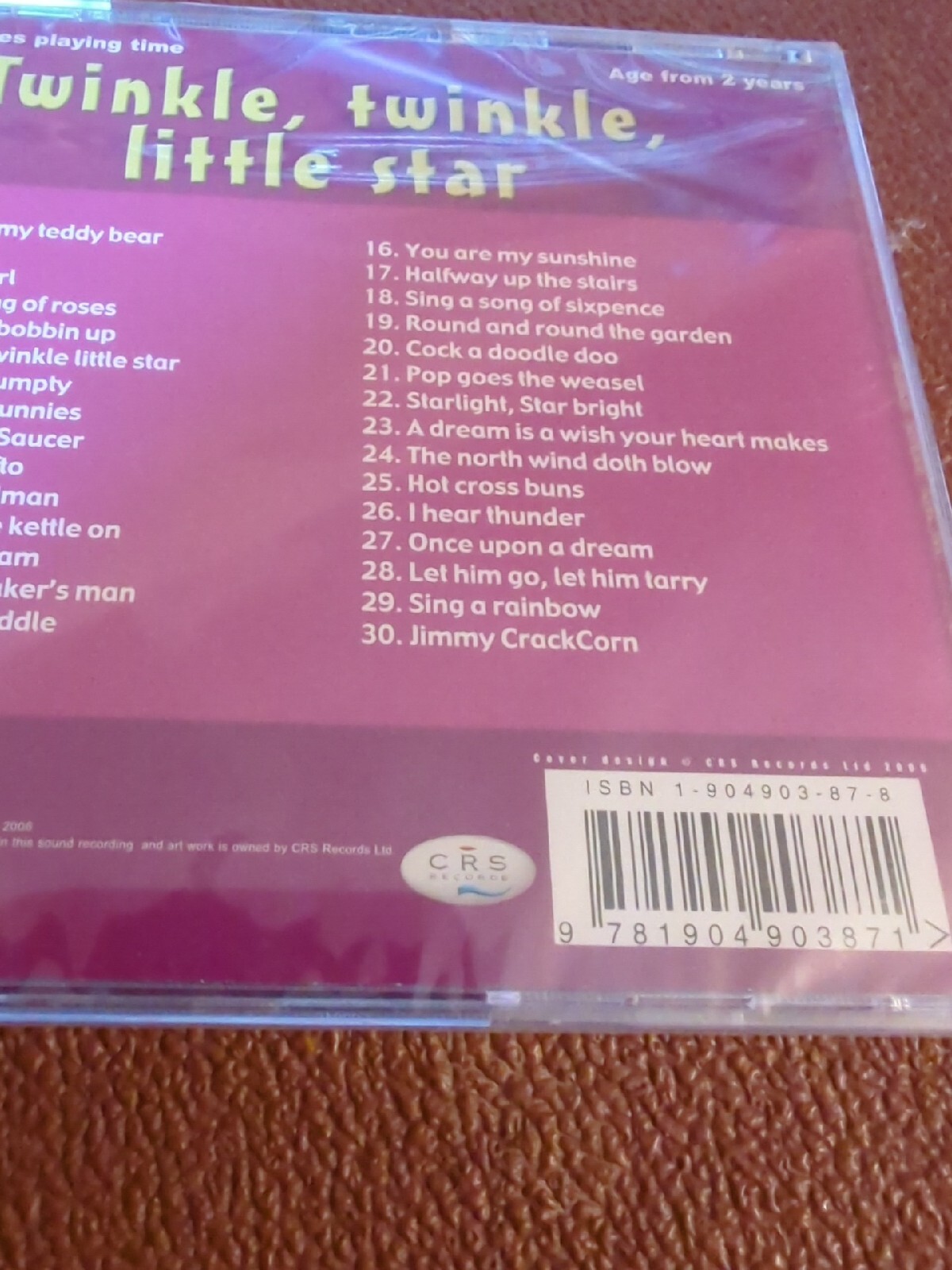 New Sealed Children's Nursery Favourites Twinkle Twinkle Little Star CD ...