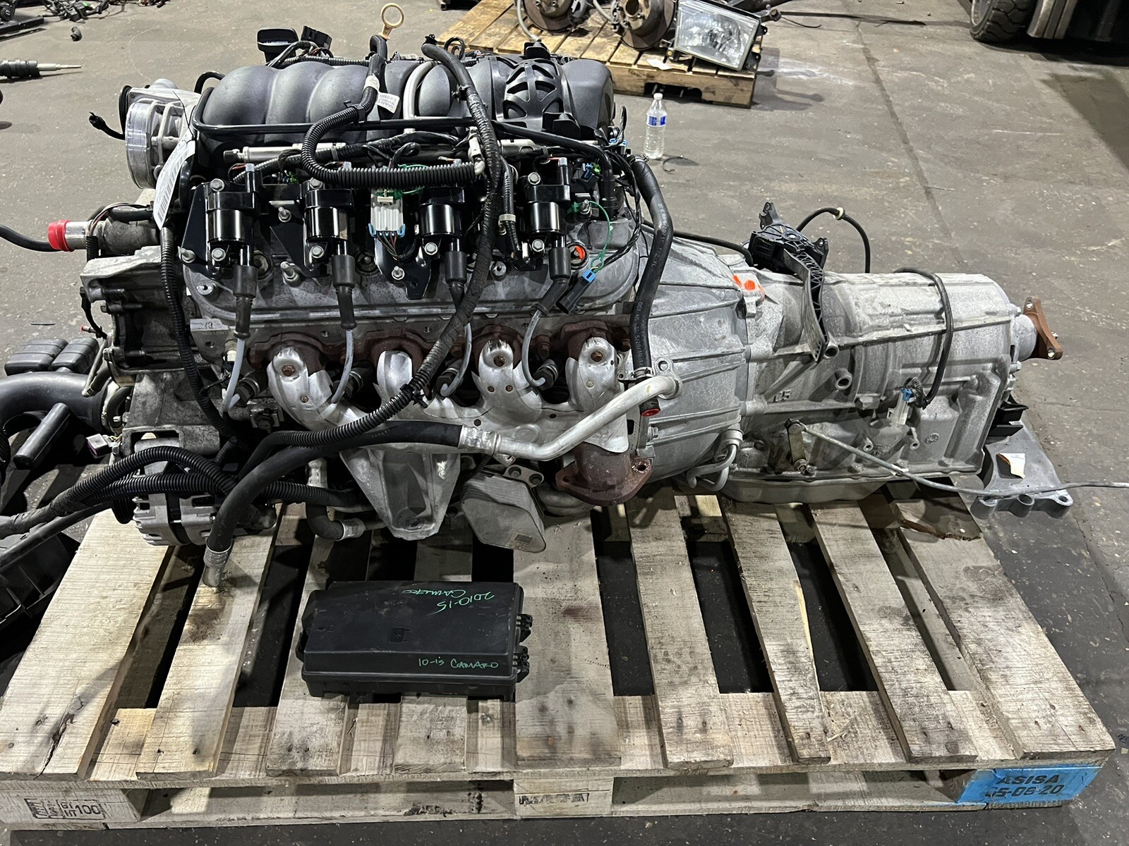 🔥⭐ OEM 2011 Camaro SS 6.2 L99 Engine Liftout 6 Speed Auto Trans 101K ...