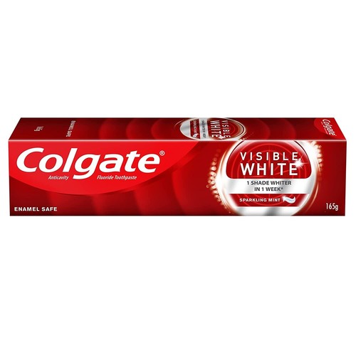 Colgate Visible White 165g Teeth Whitening Toothpaste | eBay Australia