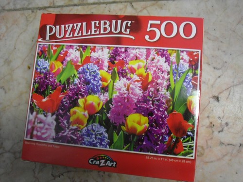 New ! Puzzlebug 500 Piece Jigsaw Puzzle Fun Size: 18.25 in X 11 in ...