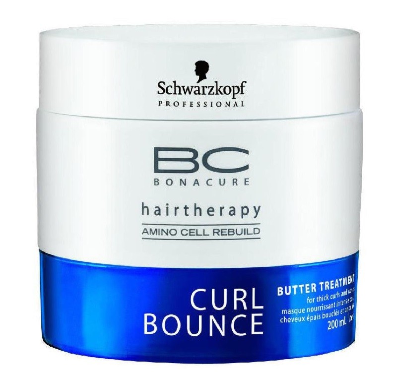 Schwarzkopf BC Curl Bounce Butter Treatment for Thick Curl & Wavy 200ml ...