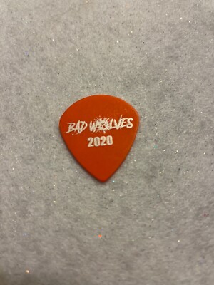 Chris Cain - Bad Wolves 2020 tour issue Orange guitar pick - No lot | eBay