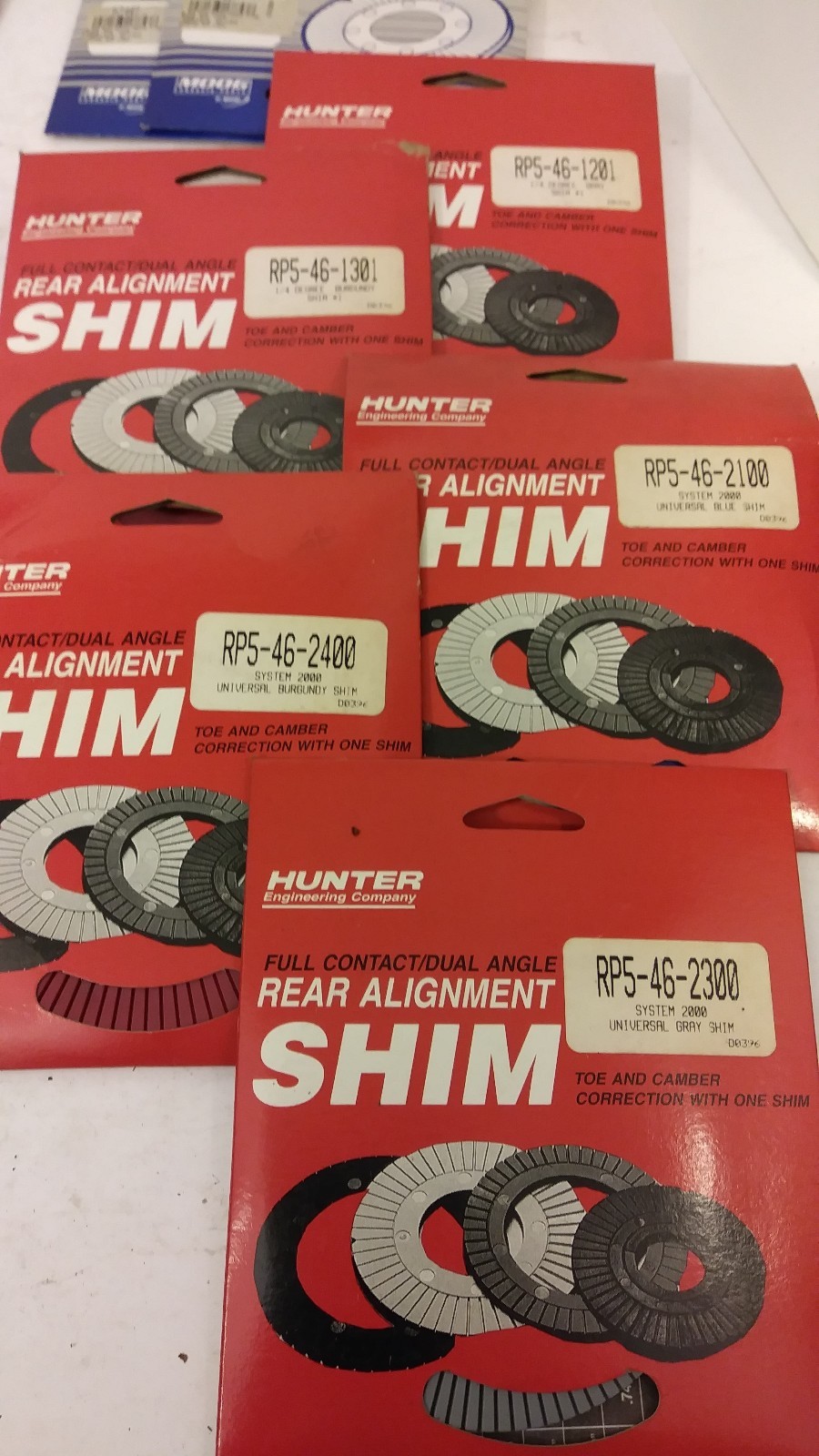 23 Packs Rear Alignment Shims by Hunter and CarQuest | eBay