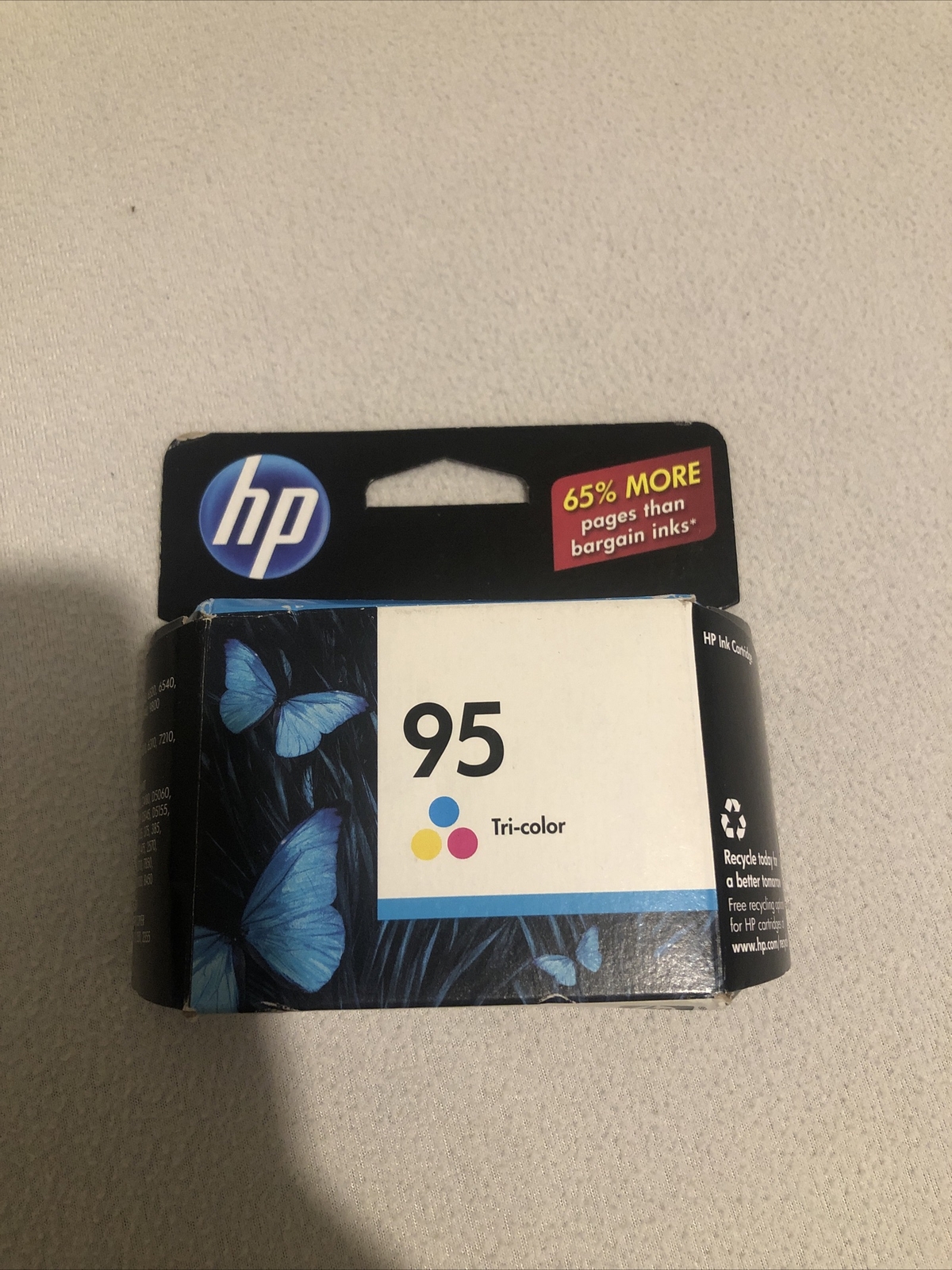 HP 95 Ink Cartridge, Tri-color, C8766WN, 1 Pack, Warranty ends: Oct ...
