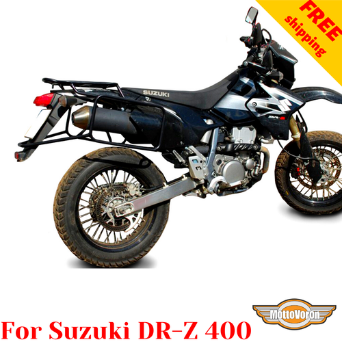 For Suzuki DRZ 400 SM Rack luggage system DRZ 400S Pannier rack ...