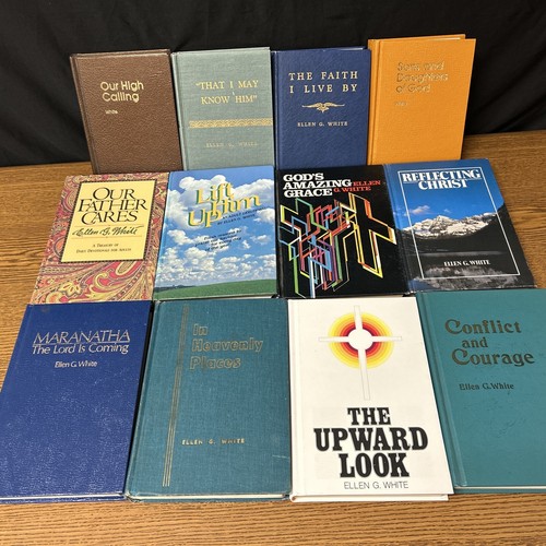 Lot of 12 hardcover Ellen G White Adventist Heritage devotional books ...