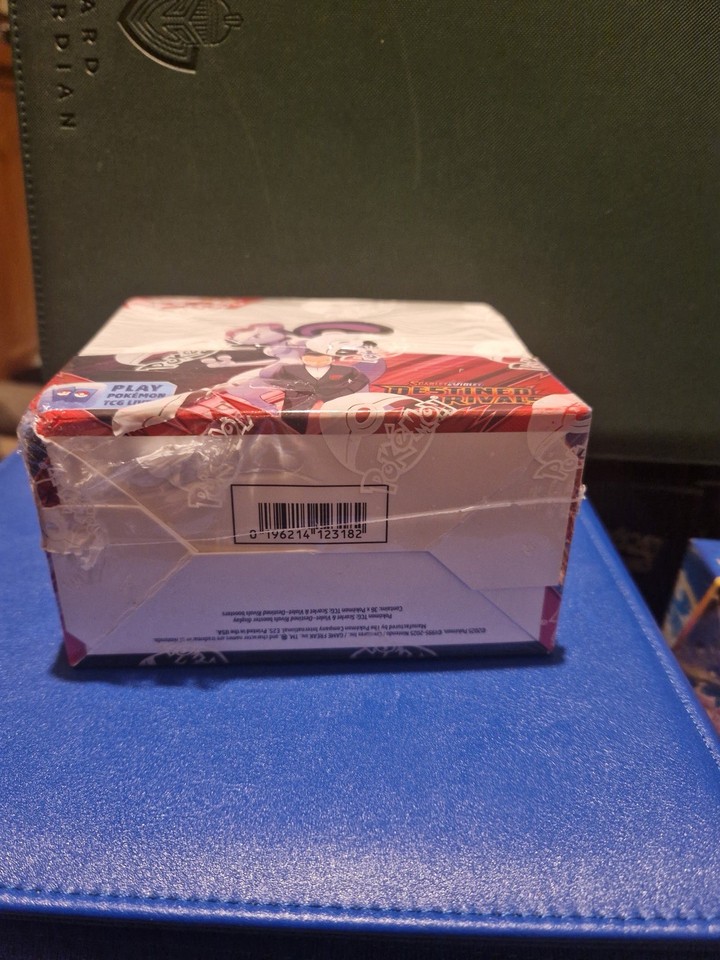 Pokémon Destined Rivals Sealed Booster Box 36 Packs NEW WITH SMALL TEAR ...