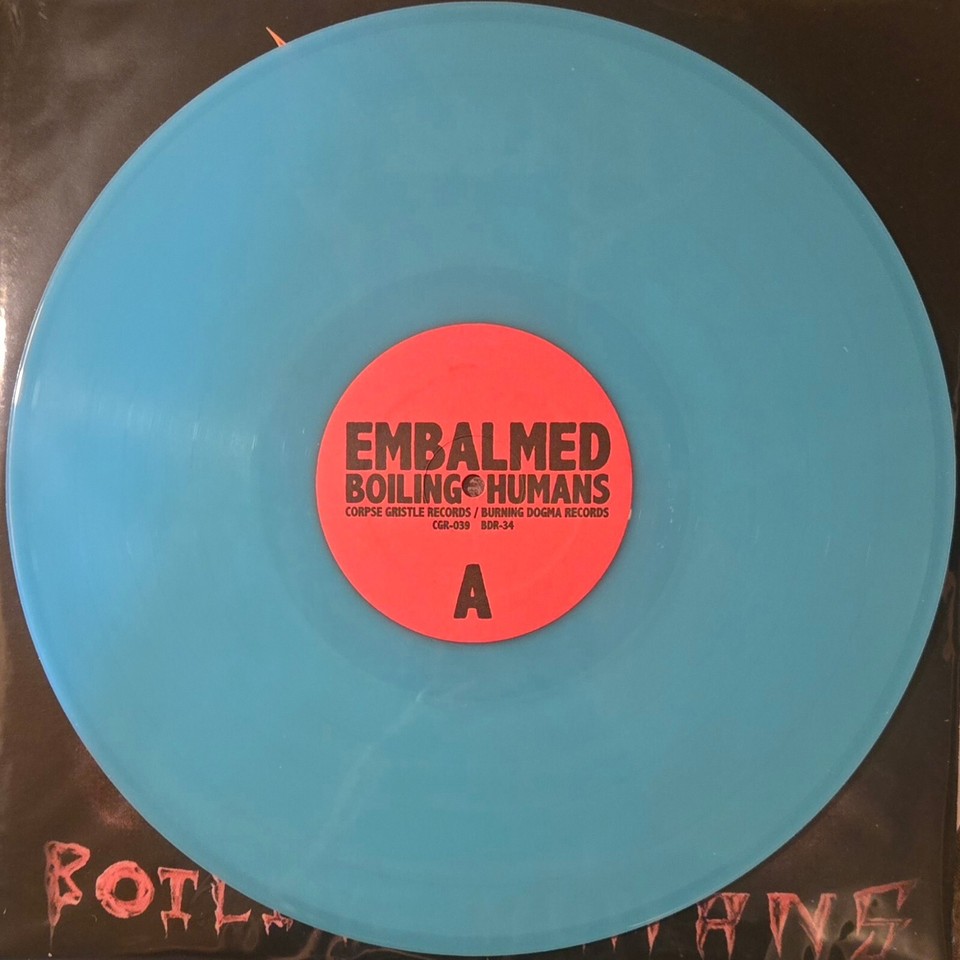 Embalmed - Boiling Humans(LP/2024)DISTAIN FLESHGRIND REPUDILATION ...