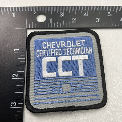 CCT CHEVROLET CERTIFIED TECHNICIAN Car Auto Patch 23D1 | eBay