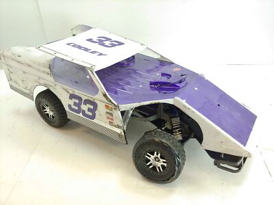 Custom Built Purple/White Traxxas Slash 2wd HCG Midwest Modified Roller ...