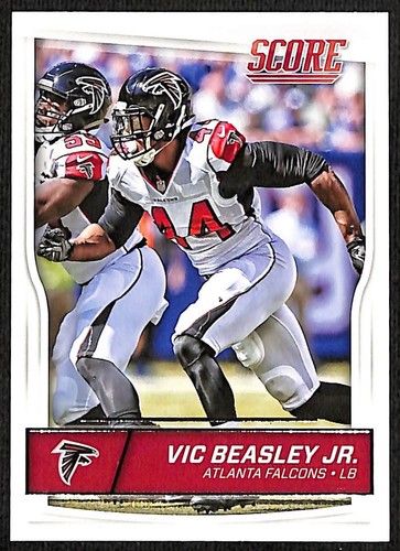 2016 Score Vic Beasley Jr. #21 Atlanta Falcons | eBay
