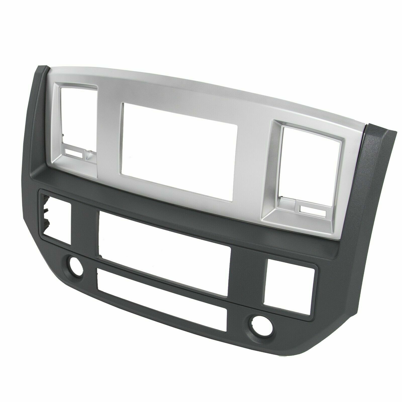 Stereo Radio Double Din Dash Install Bezel Kit For 06-09 Dodge Ram 1500 ...