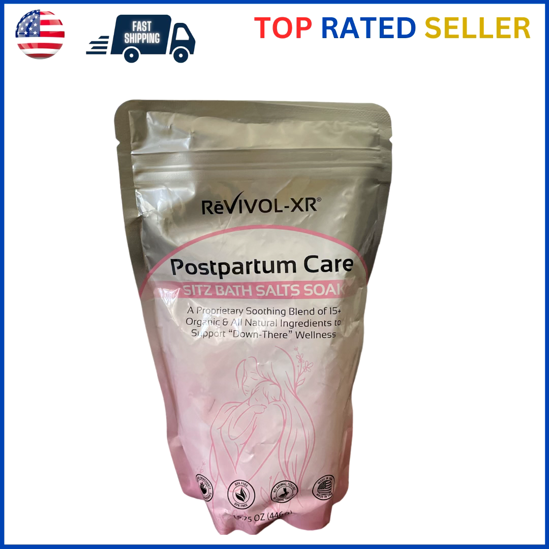 Sitz Bath Mix for Postpartum Care Salt Soak 20 Ingredients 1 Potent ...