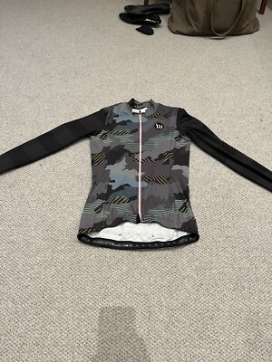Wattie Ink Women's Size XS Long Sleeved Winter Riding Jersey | eBay