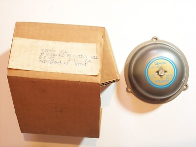 Electronics BUZZER VIBRATING MONITOR BELL 3” EDWARDS 156G-3AM NOS NEW ...