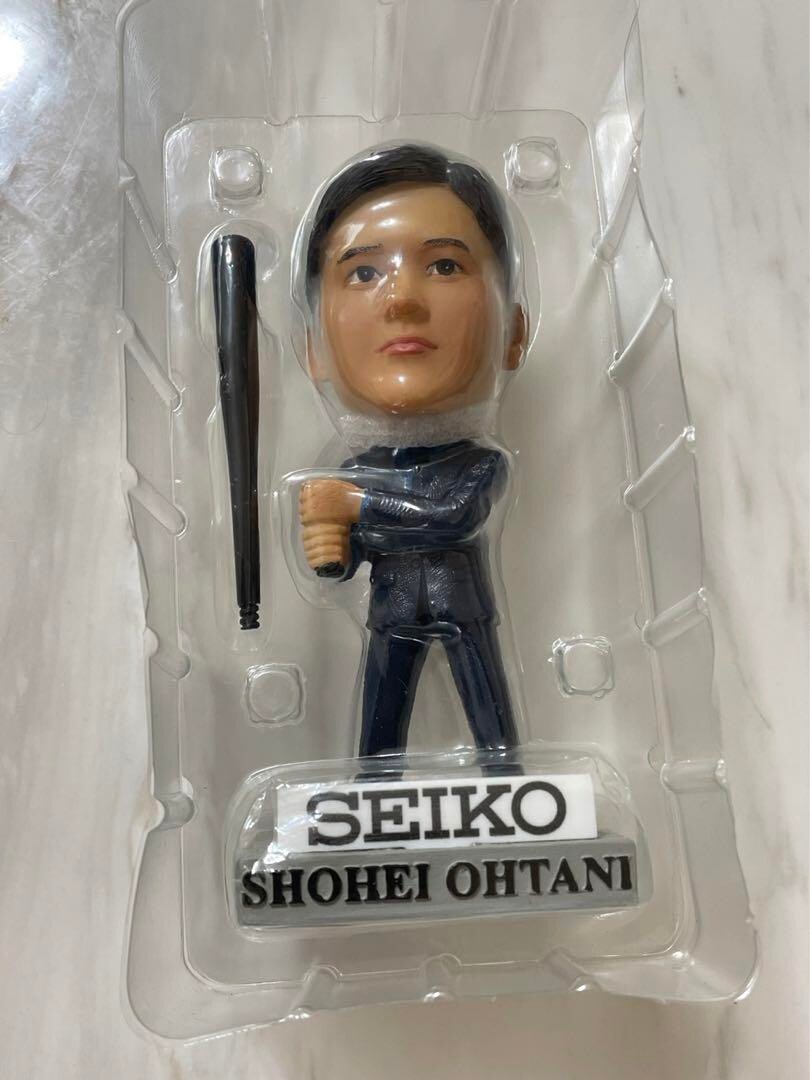 Shohei Ohtani Bobblehead Figure Suit-Style SEIKO Not for Sale Rare used ...