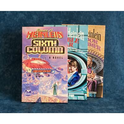 ROBERT A. HEINLEIN Paperback Book Set - (THREE BOOKS TOTAL!!!) | eBay