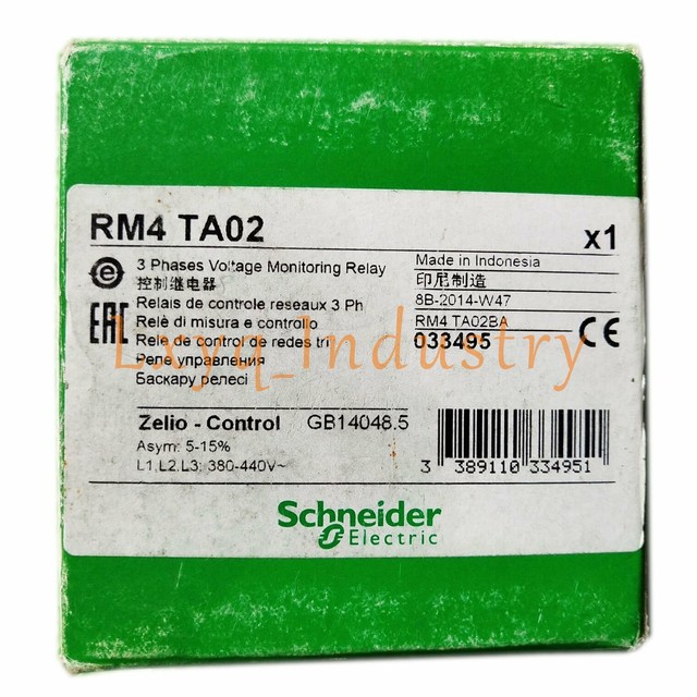 Schneider RM4TA02 Control Rm4 Relay 1 Year for sale online | eBay