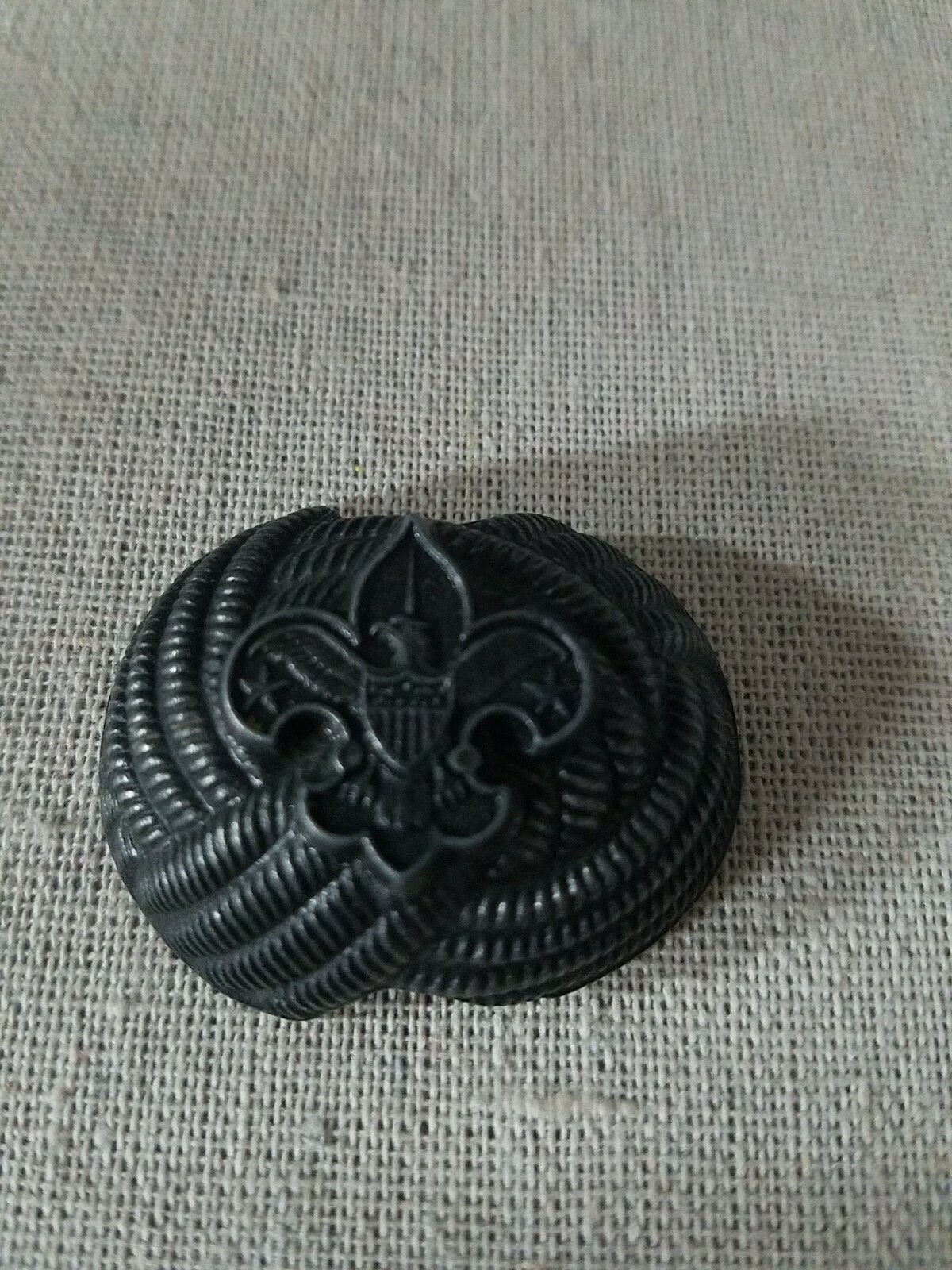 Vintage Boy Scout Neck Slide,1950's,BSA,America,Scouts,Metal,Scarf,Hand ...