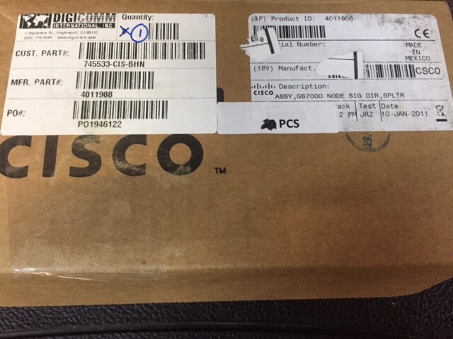 Cisco Systems 4011908 GS7000 Node Signal Director FD | eBay