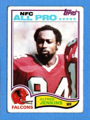 1982 Topps #281 Alfred Jenkins VG+ Atlanta Falcons | eBay