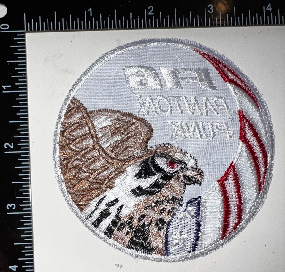 USAF 35th Fighter Squadron F-16 Panton Punk Swirl Patch | eBay