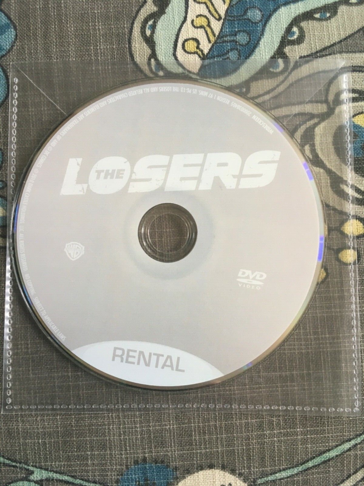 The Losers - DVD By Zoe Saldana,Jeffrey Dean Morgan - VERY GOOD disc ...