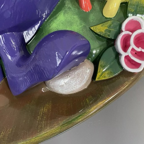 🍔 Vintage Grimace McDonalds Statue Sign Plaque Arcade Pop Art 90s ...