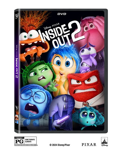 Inside Out 2 DVD (DVD) Disney Family NEW 313036891857| eBay