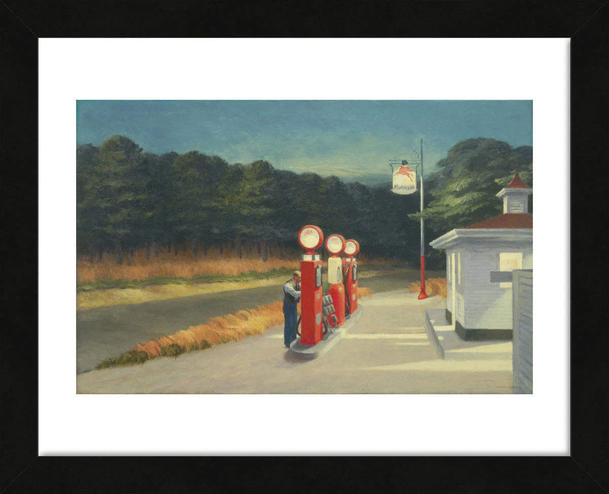 Gas Edward Hopper