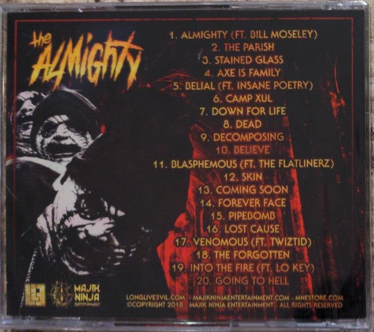 Alla Xul Elu - The Almighty CD SEALED MNE AXE twiztid insane poetry ...