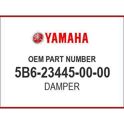 Yamaha DAMPER 5B6-23445-00-00 OEM NEW | eBay