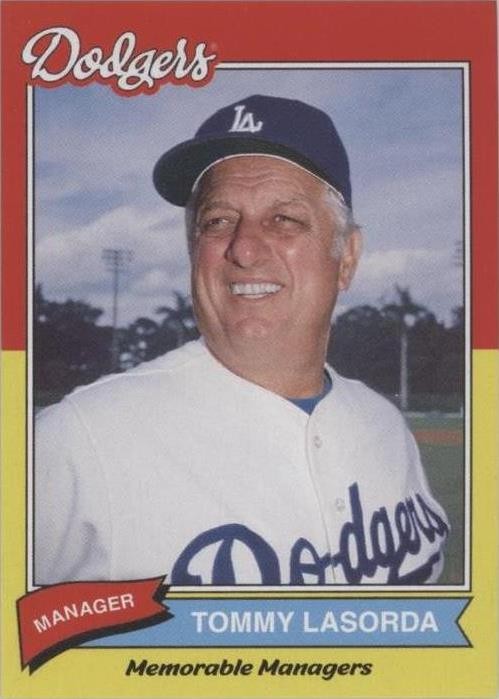 2020 Topps X Super 70s - On Demand Memorable Managers Tommy Lasorda # ...