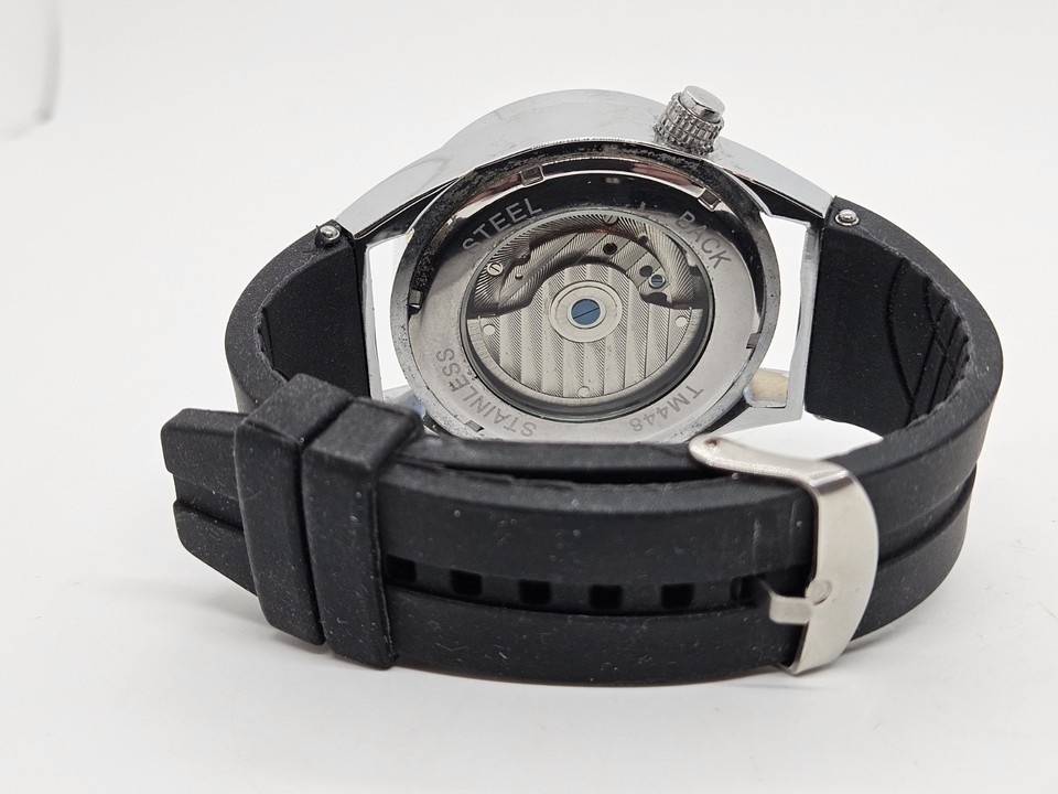 JARAGAR TM448 Cobalt Blue Chronograph 'Tourbillion Design' Automatic ...